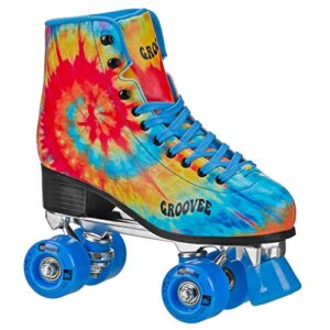 groovee tie dye freestyle roller skates