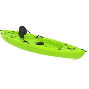 Tioga Sit-On-Top Kayak with Paddle (2 Pack), Lime, 120"