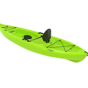 Tioga Sit-On-Top Kayak with Paddle (2 Pack), Lime, 120"