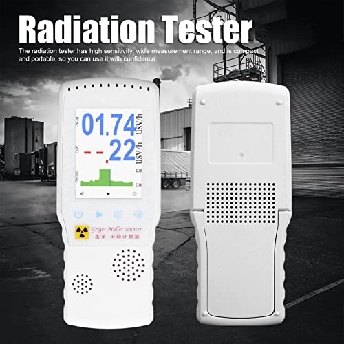 Home Nuclear Radiation Tester, Digital Display Nuclear Radiation Detector, Handheld High Accuracy Digital Radiation Dose Alarm Detector