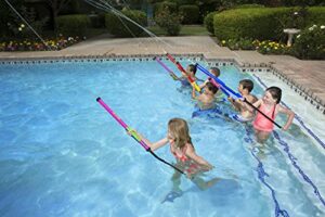 poolmaster 72572 water pop jumbo hot shots power water launcher 33 inch