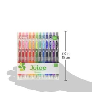 PILOT Juice Gel Ink Ballpoint Pen, 0.5mm, 12 Color Set (LJU120EF-12C)