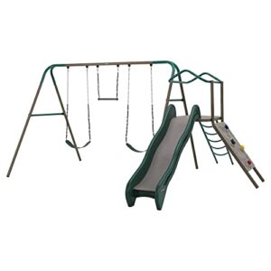 lifetime climb and slide playset