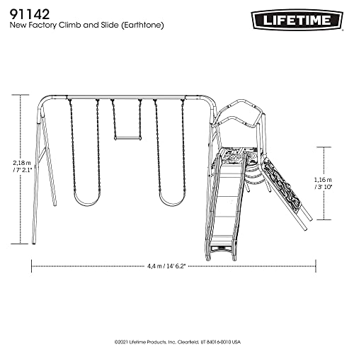 Lifetime Climb and Slide Playset