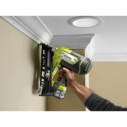 Ryobi P330 18V ONE+ Angled 15 Ga Finish Nailer Battery and Charger Not Included