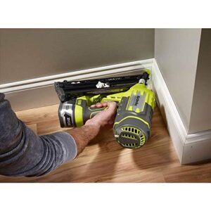 Ryobi P330 18V ONE+ Angled 15 Ga Finish Nailer Battery and Charger Not Included