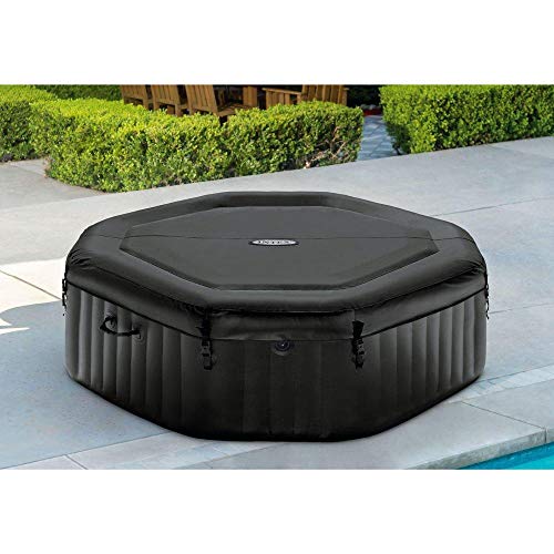 Intex 79" X 28" PureSpa Jet and Bubble Deluxe Inflatable Spa Set, 4-Person 28457E