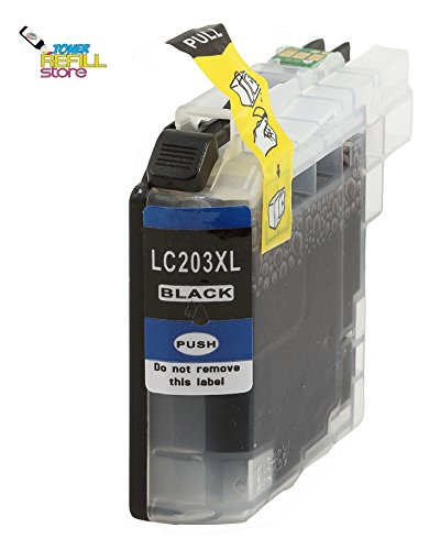 8 Pack - Toner Refill Store Compatible Brother LC203BK, LC203C, LC203M, LC203Y Replacement Ink Cartridges for the Brother: MFC-J4320DW, MFC-J4420DW, MFC-J4620DW, MFC-J5520DW, MFC-J5620DW, MFC-J5720DW. Page Yield: 550 pages at 5% page coverage per page. (2