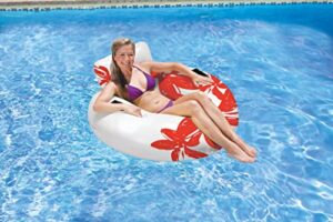 poolmaster dreamy days swimming pool float pool lounge, red