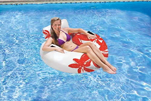 Poolmaster Dreamy Days Swimming Pool Float Pool Lounge, Red