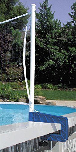 Poolmaster 72786 Above-Ground Pool Water Volleyball and Badminton Pool Game with Bracket Mounts