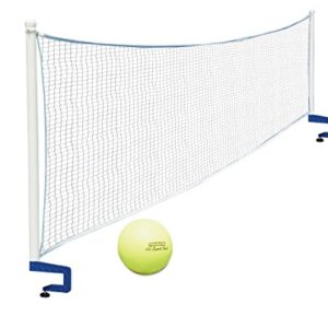 Poolmaster 72786 Above-Ground Pool Water Volleyball and Badminton Pool Game with Bracket Mounts