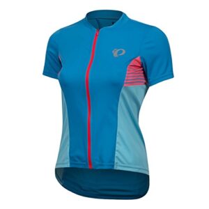 pearl izumi w select pursuit ss jersey, atomic blue/aqua blue diffuse, xx-large