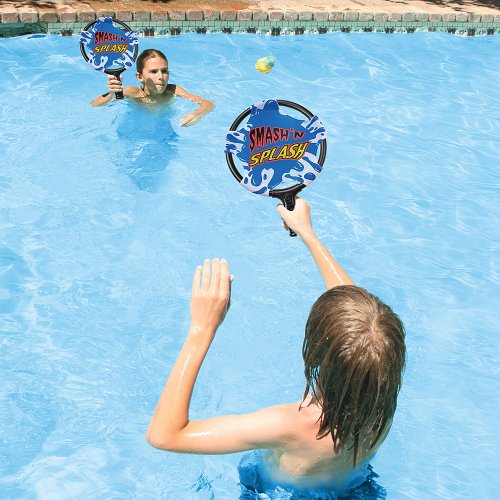 Poolmaster Smash 'n' Splash Water Paddle Ball Swimming Pool Game, 11" diameter