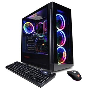 cyberpowerpc gamer xtreme vr gaming pc, intel core i7-12700f 2.1ghz, geforce rtx 3060 12gb, 16gb ddr4, 1tb nvme ssd, wifi & win 11 home (gxivr8040a12), black