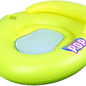 Poolmaster Yellow Water Pop Mesh Pool Lounge