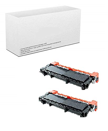 AM-Ink Compatible Toner Cartridge Replacement for Brother TN630 TB-630 TN660 TN-660 High Yield MFC-L2720DW MFC-L2740DW Printer (2-Pack)