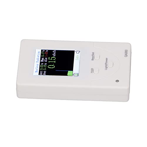 Radiation Dose Counter, High Sensitivity Portable Radiation Detector Quick Response with 3.7V 1000mAh Battery for Laboratory