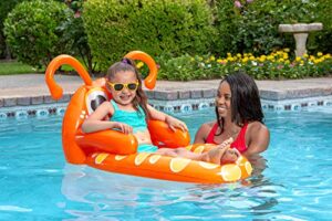 poolmaster waterbug lounge jr. inflatable swimming pool float