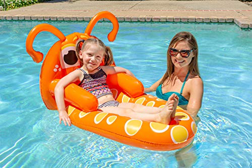 Poolmaster Waterbug Lounge Jr. Inflatable Swimming Pool Float