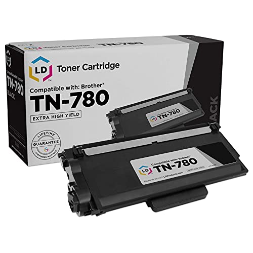 LD Compatible Toner Cartridge Replacement for Brother TN780 Super High Yield (Black)