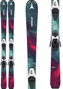 atomic maven girl + c5 gw ski – kids’ kakhi, 130cm