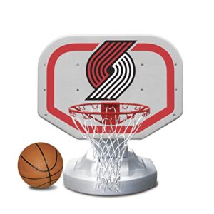 poolmaster 72925 portland trail blazers nba usa competition-style poolside basketball game