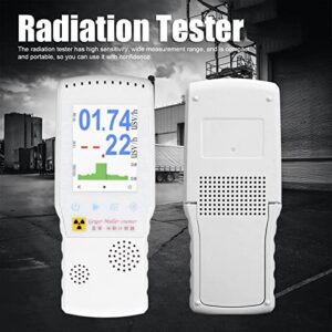 Nuclear Radiation Detector, Clear viewing High Accuracy Radiation Dose Counter Handheld for Pollution Monitoring