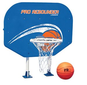 poolmaster 72784 pro rebounder poolside basketball game with bracket mounts