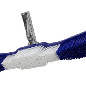 Poolmaster 20174 Flexible Body Swimming Pool Brush, 18.5 Inch, Classic Collection, Multi