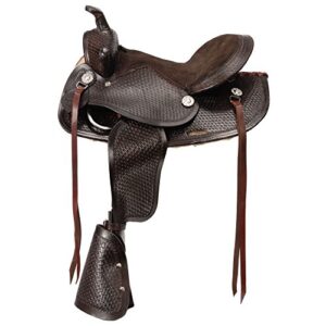 King Series Showman Pony Saddle Dark Oil