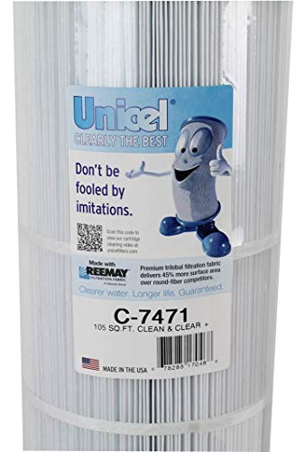 Unicel Clean Plus Replacement Cartridge Filter C-7471 PCC 105 FC1977 (8 Pack)