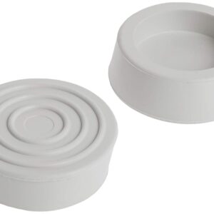 Poolmaster 36626 Swimming Pool Ladder Bumper Cap Set, Outside Plug Fit, 2-3/4-Inch Diameter, Medium, White