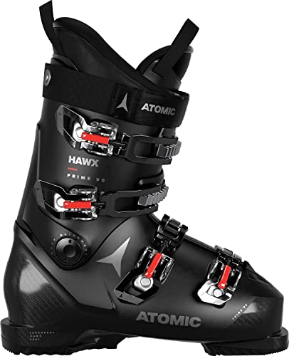 Atomic HAWX Prime 90 Ski Boots Mens Sz 10/10.5 (28/28.5) Black/Red/Silver