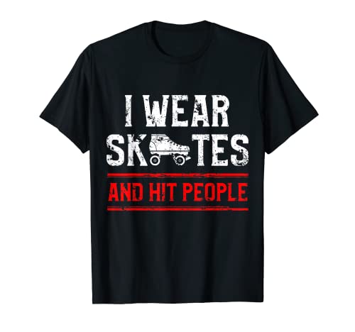 Roller Derby Player Skates People Skating Team T-Shirt