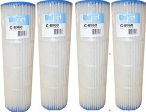 unicel c-6960-4 15 sq.ft. quad de 60 repl. (4pack)