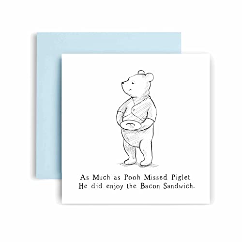 Huxters Birthday Cards for Men – Funny Bacon Sandwich Birthday Card for Dad Brother and Son – Birthday card for Her Friend – Gifts for Women Funny Birthday Card - Beautiful illustrative artwork