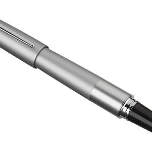 PILOT Metropolitan Collection Fountain Pen, Silver Barrel, Classic Design, Fine Nib, Black Ink (91113)