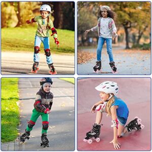 Kids Roller Skates for Girls and Boys, 4 Sizes Adjustable Roller Skates with Light up Wheels, Outdoor & Indoor Roller Skates for Kids Children Beginners,Patines para Niñas Niños