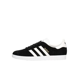 adidas men’s gazelle multisport outdoor shoes (core black/white/gold metallic), 8 uk 42 eu