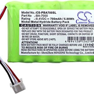 Replacement Battery for Brother PT-7600 PT-7600 Label Printer P-Touch P-Touch 7600VP BA-7000 (700mAh)