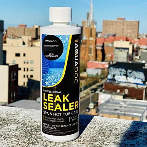 AquaDoc | Spa Leak Repair & Hot Tub Leak Sealer, Easily Fix a Leak for Spas, Hot Tub Leak Stop Kit to Fix a Leak in Spas. Hot Tub Leak Seal Stops Leaks for Spas & can Stop Leaks for Hot Tubs