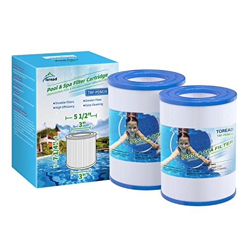 TOREAD PDM28 Spa Filter Replaces Aquarest Dream Maker 461273 Hot Tub Filter 2PACK