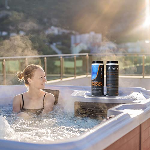 Non-Chlorine Spa Shock for Hot tub - Chlorine Free Hot Tub Shock Treatment & Enhanced Shock to Assist Bromine & Chlorine Shock - Suitable Chlorine Free Shock Oxidizer - Spa Oxidizing Shock by AquaDoc