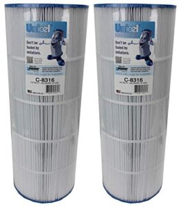 unicel c-8316 swimming pool replacement filter cartridge for hayward xstream cc1500 (2 pack)