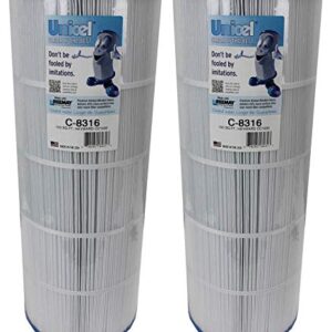 Unicel C-8316 Swimming Pool Replacement Filter Cartridge for Hayward XStream CC1500 (2 Pack)