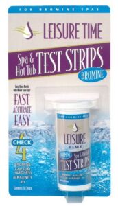 leisure time 45005a spa & hot tub test strips 4-way bromine testers, 50 ct