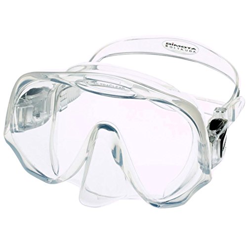 Atomic Aquatics Scuba Diving Frameless Mask, Clear, Standard Fit