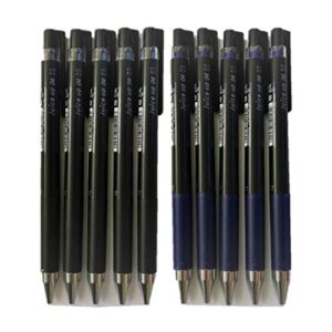 pilot juice up 04 retractable gel ink pen, ultra fine point 0.4mm, 5 black and 5 blue-black (value set)