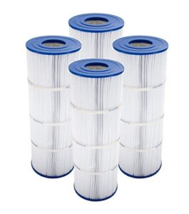 pleatco filtration pa81-pak4 pool filter cartridge replacement for unicel: c-7483-4, filbur: fc-6425, hayward: cx580xrepak4